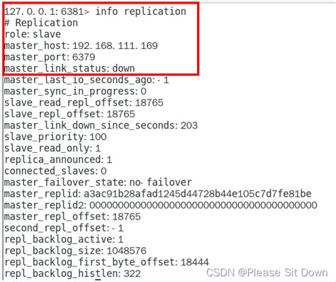 redis复制 replica redis info replication csdn博客