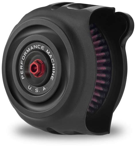 Performance Machine 0206 2133 Smb Vintage Air Cleaner Black Ops