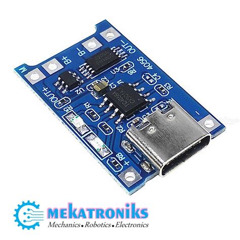 Tp4056 Lithium Battery Charging Board Type C 1a