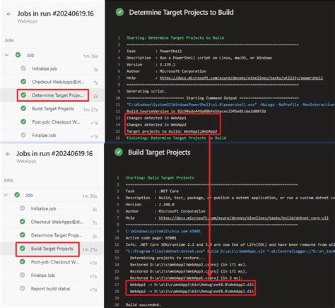 Build Only Changed Projects In A Net Core Solution In Azure Devops Pipeline Stack Overflow