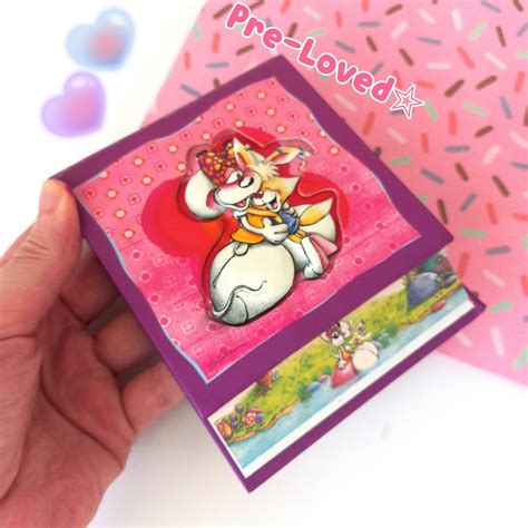 Diddl Block Diddlina Notebook Decorated Paper Block Vintage 90s Used