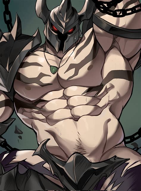 Mordekaiser League Of Legends Drawn By Aochung0u0 Danbooru