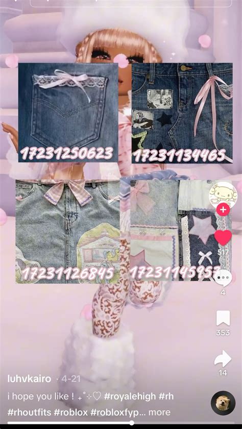 Rh Decal Codes Not Mine High Fashion Tips Royal High Outfits Ideas