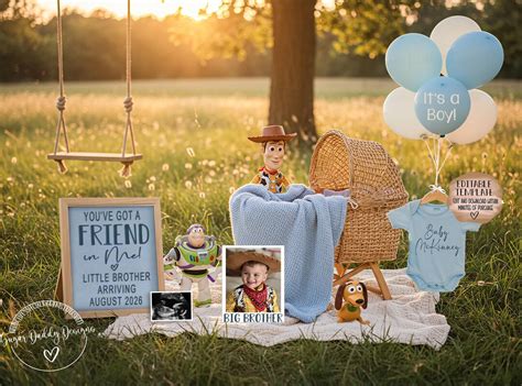 Toy Story Pregnancy Announcement Big Brother Reveal Digital Download