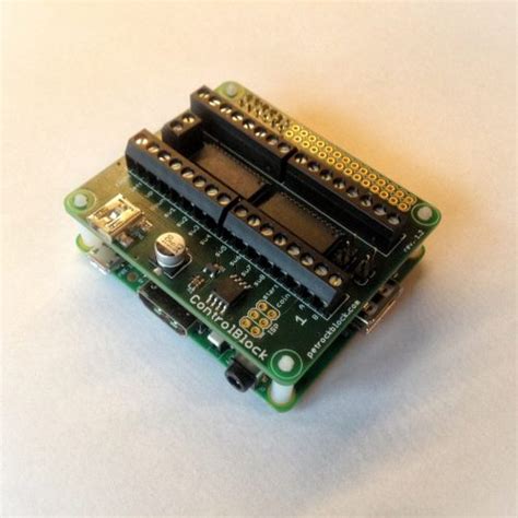 ControlBlock Power Switch Game Controllers And I O For The Raspberry