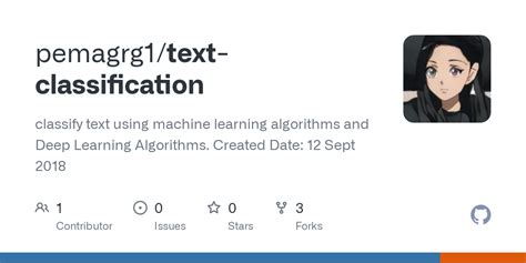 Github Pemagrg Text Classification Classify Text Using Machine Learning Algorithms And Deep