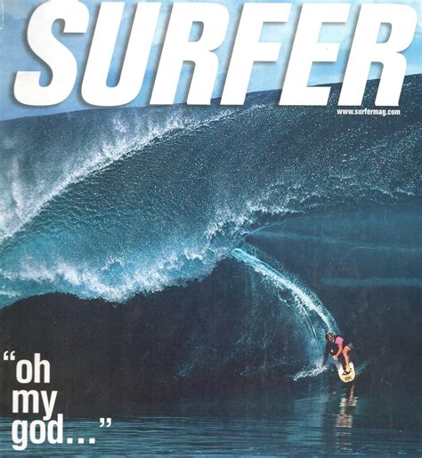 Wave Of The Millenium Laird Hamilton 08 17 00 Surfer Magazine Cover