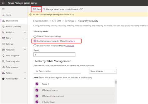 Manager Hierarchy Settings In Dynamics 365 Ce Power Community