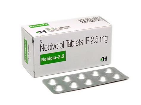 Nebivolol Hydrochloride 2 5 Mg Tablets At ₹ 175 00 Box Faridabad Id