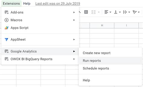 How To Automate Google Analytics Reports In Google Sheets