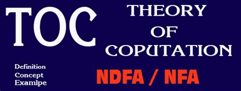 Toc Ndfa Nfa Class 4 Online Free Education In India Vrakshacademy