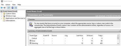 Event Viewer Microsoft Windows Clayton L Brown
