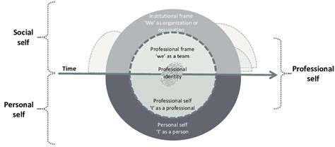 The Model Of Professional Identity Download Scientific Diagram