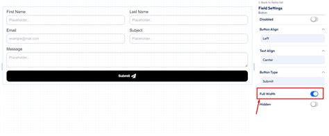 Button Field Bit Form
