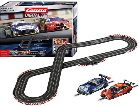 Carrera Digital Electric Slot Car Racing Track Set Includes