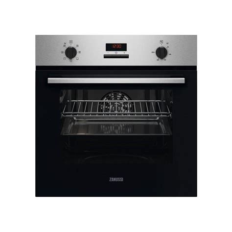 Zanussi ZOHXC2X2 59.4cm Built In Electric Single Oven - Anti ...