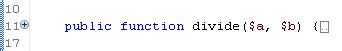 Using Code Folding