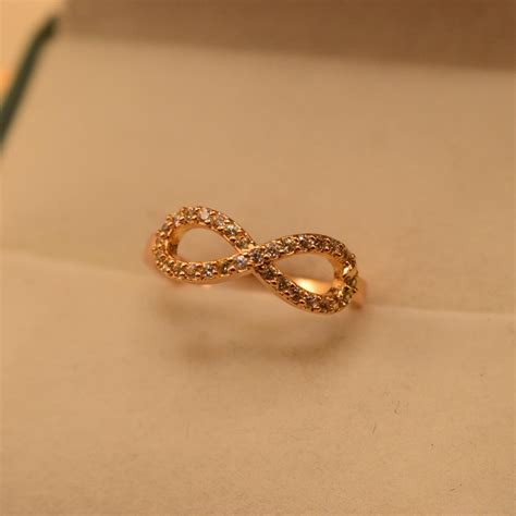 Luxury Gold Plated Crystal Stones Ring For Girlswomen