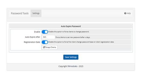 Password Tools 99modules