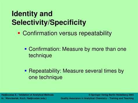 Ppt Validation Of Analytical Methods Powerpoint Presentation Free