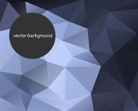 Premium Vector Abstract Polygonal Background