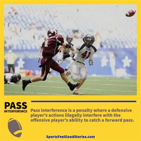 Pass Interference In Football Offensive And Defensive Faqs