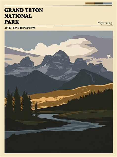National Parks Poster Design By Luke Puerto On Dribbble