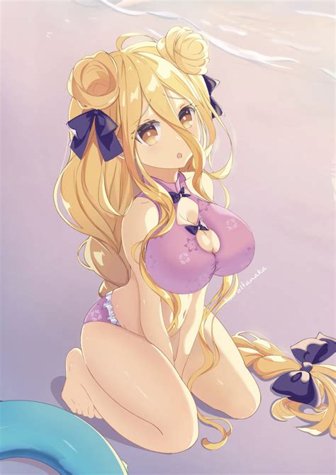 Rule 34 Bikini Blonde Hair Breasts Cleavage Date A Live Female Female