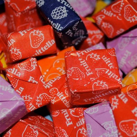 Fruitella Candy Assortment With Heart And Word Wrappers