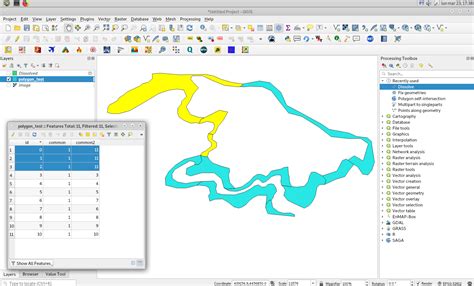 Qgis Removing Lines Inside A Polygon Geographic Information Systems