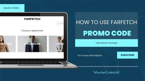 How To Use Farfetch Promo Codes Youtube