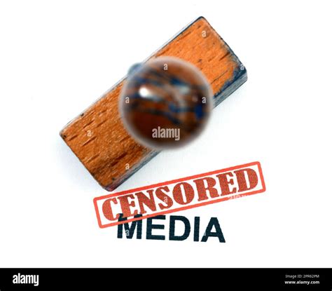 Censor media Cut Out Stock Images & Pictures - Alamy
