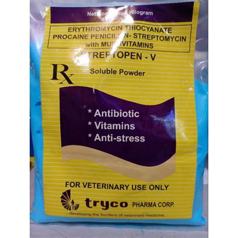 Streptopen V Soluble Powder 1kilo Tryco Shopee Philippines