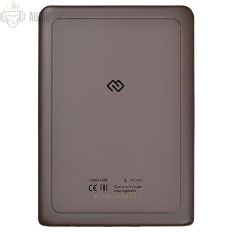Электронная книга Digma e60C Brown — купить в интернет-магазине AudioHead