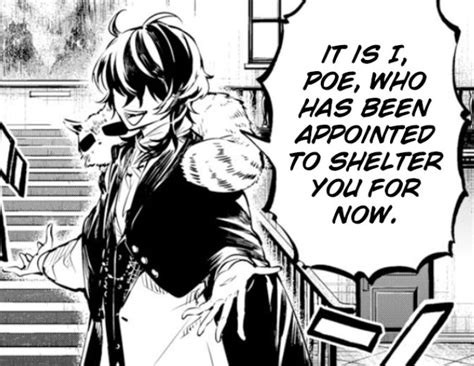 Bsd Manga Poe Stray Dogs Anime Bongou Stray Dogs Bungou Stray Dogs
