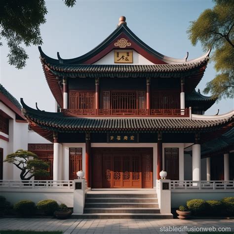 Chinese Style Houses Prompts Stable Diffusion Online
