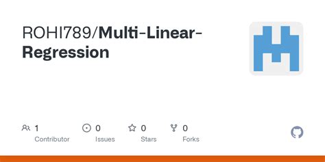 Multi Linear Regression Toyotocorolla Ipynb At Main Rohi Multi Linear Regression Github