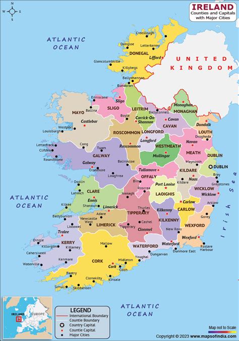 Map Of Eircode Postcode Areas In The Republic Of Ireland 60 Off Free