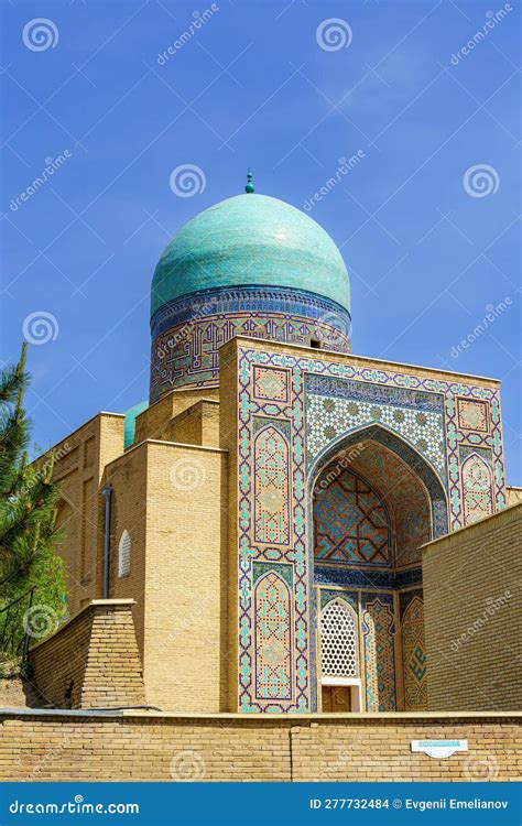 The Ancient Mausoleum Of Shakh I Zinda The Tomb Of Living King During