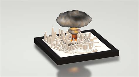Stl File Explosion In Ny Manhattan 💥 3mf・3d Printer Model To Download
