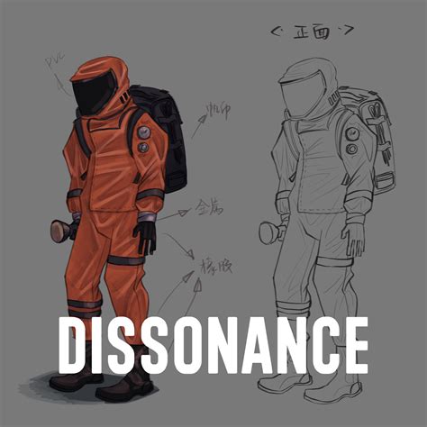 Artstation Character Design For Dissonance