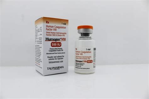 Human Coagulation Factor Viii 500iu Manufacturer And Supplier