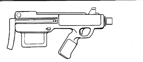 Stein And Wasserman Model F Cyborg Assault Weapon System Cyberpunk