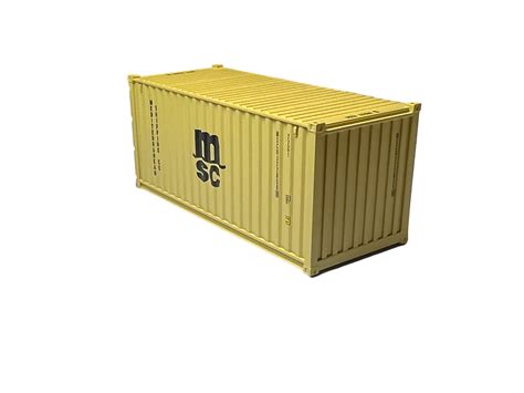 20ft Std Container Msc E Trains