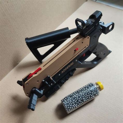 Jual 3d Printed Adderini Gotri 6 35 Mm Repeating Slingshot Panah Busur