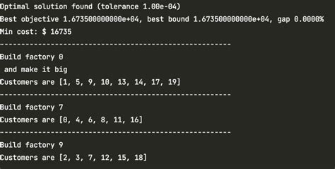 整数計画法 pythonとgurobiを使って建設計画を最適化 研究型データサイエンティストのブログ