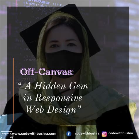 Web Design Off Canvas A Hidden Gem In Responsive Web Design” Code With Bushra By