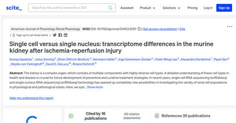 Single Cell Versus Single Nucleus Transcriptome Differences In The
