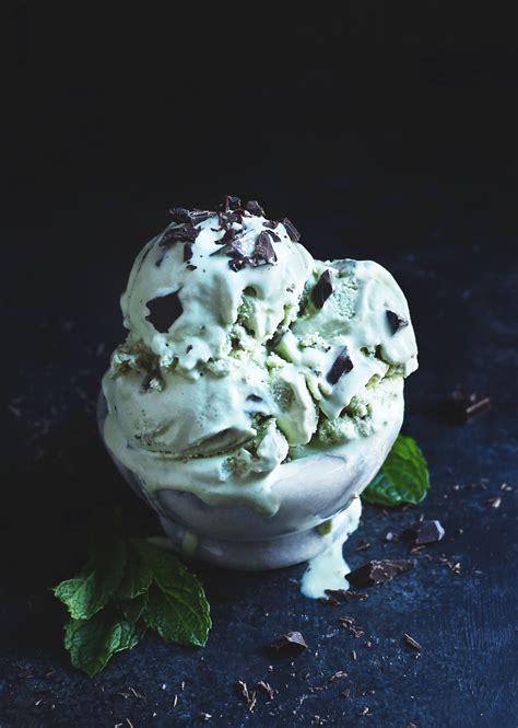 Low Carb Mint Chocolate Chip Ice Cream Recipe Simply So Healthy