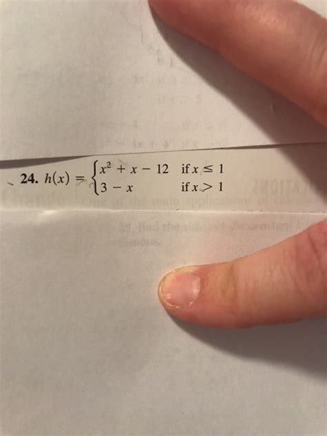 Solved Graph The Given Function Find All The Values Of X